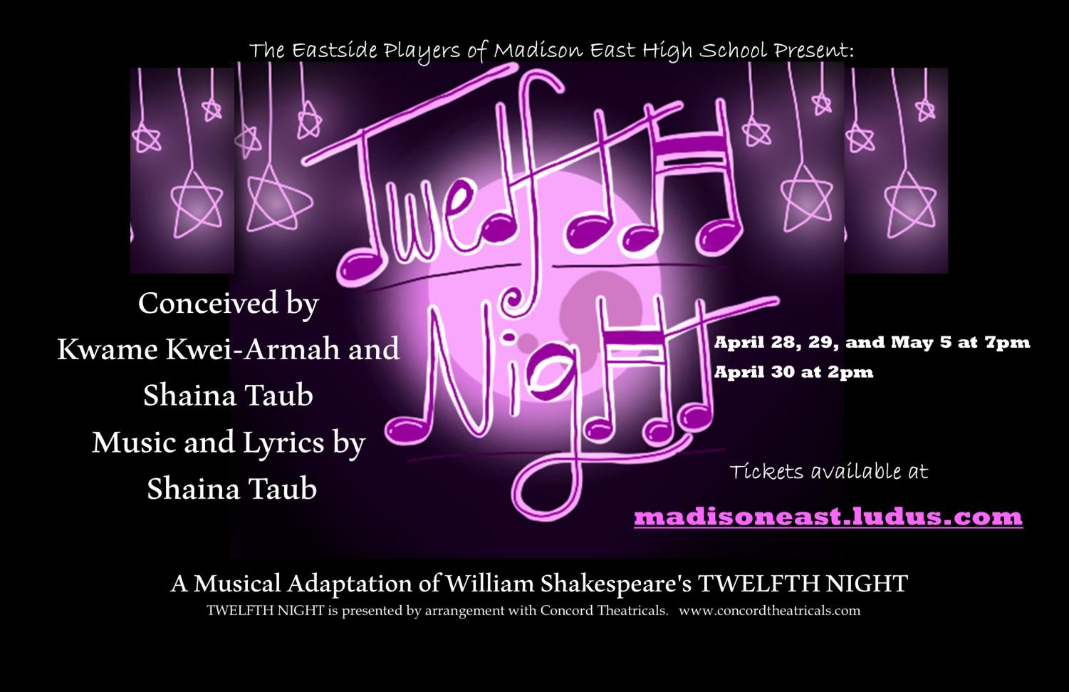 ‘Twelfth Night’ Musical hits the stage – Tower Media